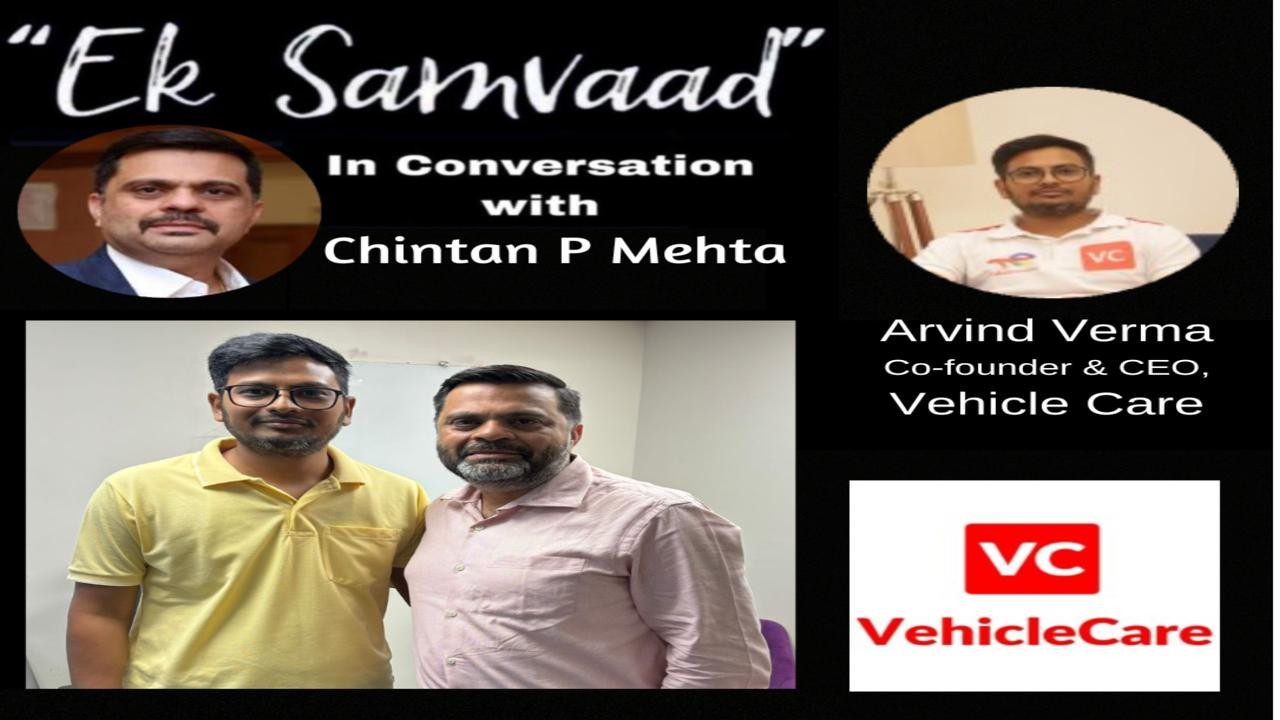 Ek Samvaad – “Grit & Grace of New Bharat” Chintan P. Mehta in ... Ek Samvaad – “Grit & Grace of New Bharat” Chintan P. Mehta in ...