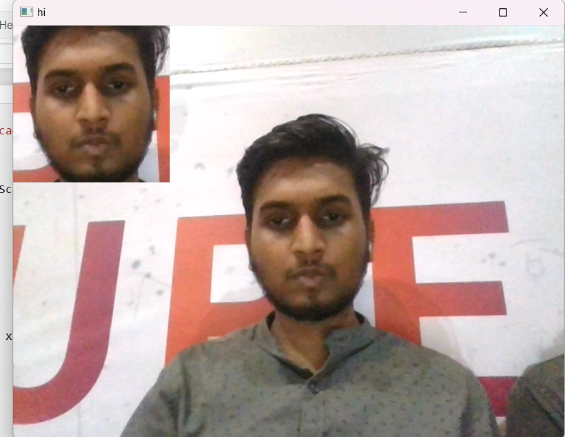 Capturing and Displaying Faces from Live Stream Video using Machine ... Capturing and Displaying Faces from Live Stream Video using Machine ...