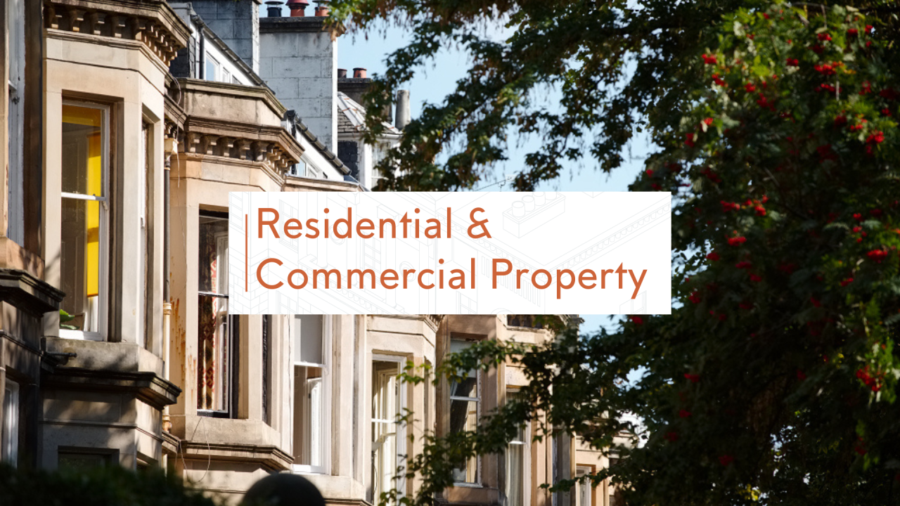 What is the difference between residential & commercial property? What is the difference between residential & commercial property?