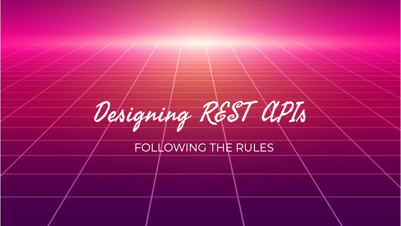 REST API Design Rules REST API Design Rules