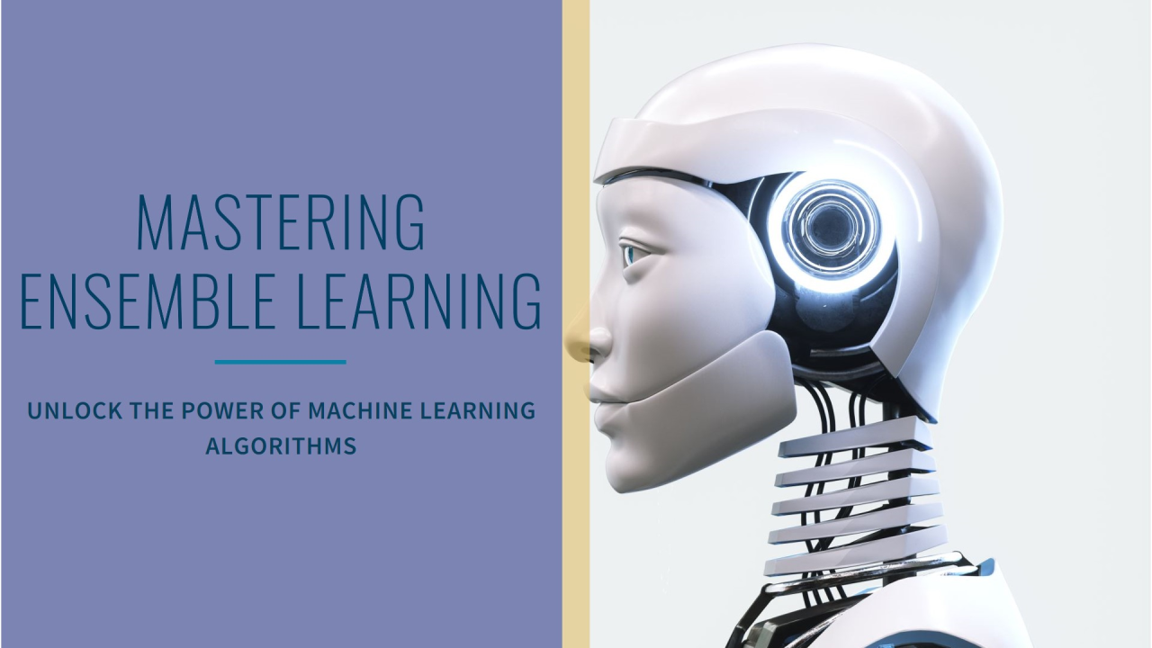 Ensemble machine learning algorithms Ensemble machine learning algorithms