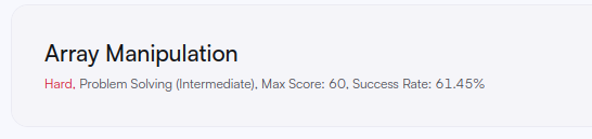 Array Manipulation Hackerrank problem analysis and solution ... Array Manipulation Hackerrank problem analysis and solution ...
