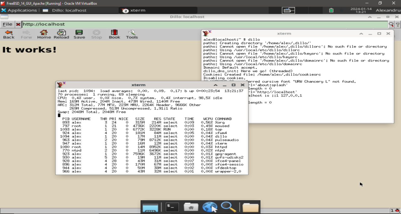 Setting up the Apache web server on FreeBSD Release 14.0 Setting up the Apache web server on FreeBSD Release 14.0