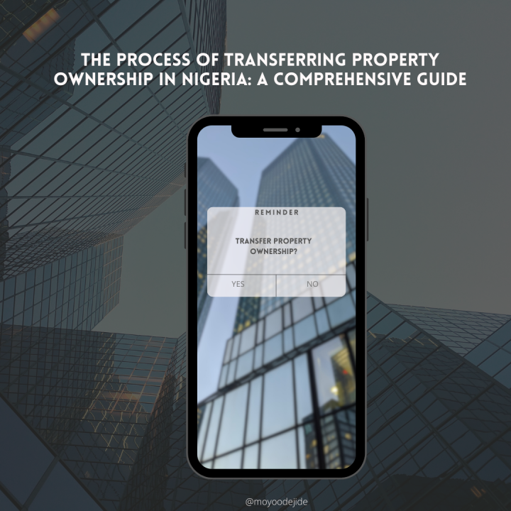 property ownership transfer in Nigeria property ownership transfer in Nigeria
