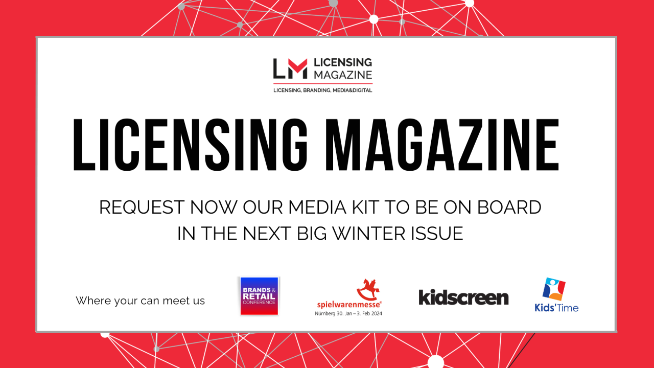 SPREAD YOUR MESSAGE WORLDWIDE WITH LICENSING MAGAZINE SPREAD YOUR MESSAGE WORLDWIDE WITH LICENSING MAGAZINE