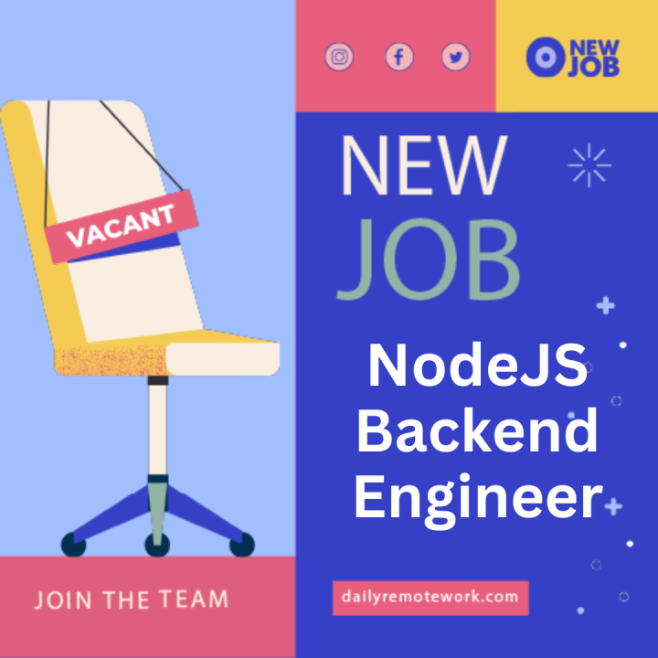 NODEJS BACKEND ENGINEER wanted NODEJS BACKEND ENGINEER wanted