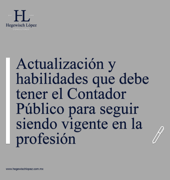 Actualización y habilidades que debe tener el Contador Público para ... Actualización y habilidades que debe tener el Contador Público para ...