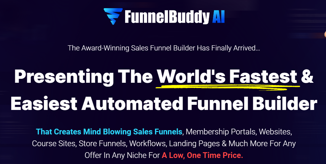 FunnelBuddy AI Review 2024- The World's Easiest Automated Funnel Builder FunnelBuddy AI Review 2024- The World's Easiest Automated Funnel Builder