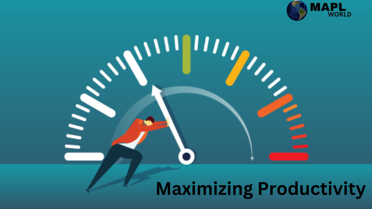 Maximizing Productivity Maximizing Productivity