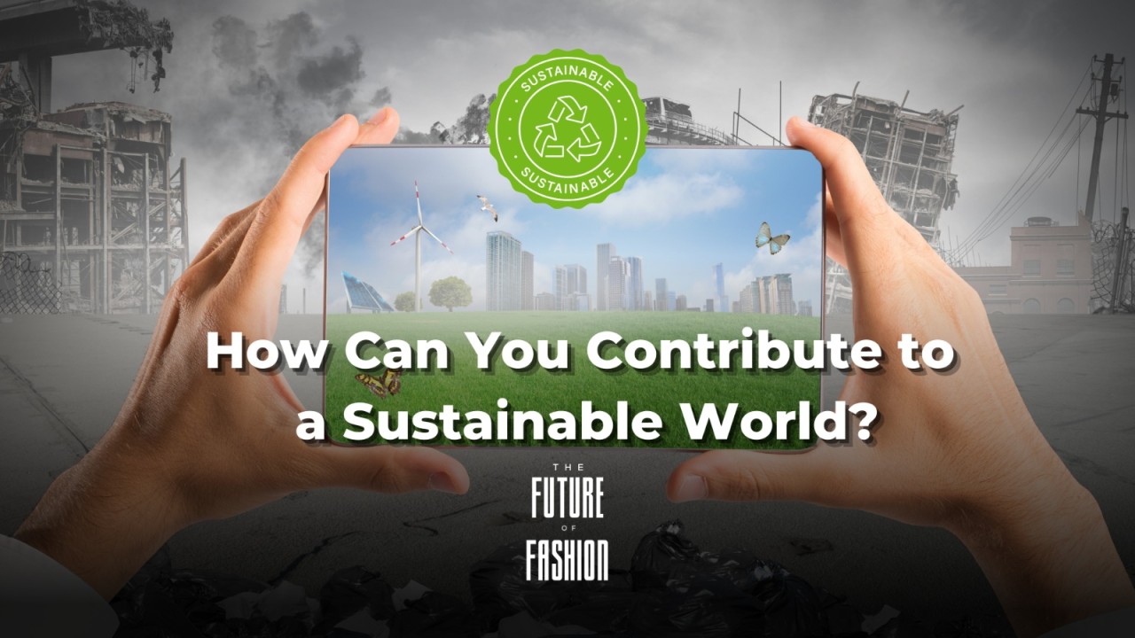 How Can You Contribute to a Sustainable World? How Can You Contribute to a Sustainable World?
