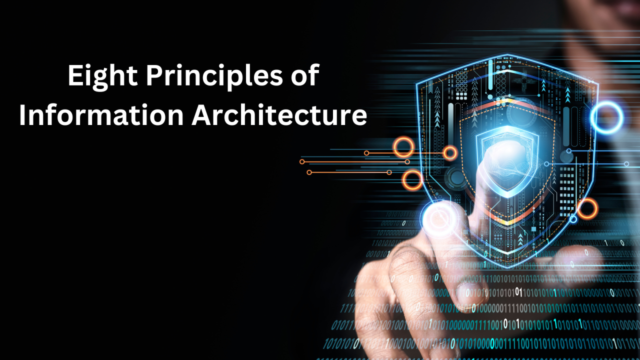 Eight Principles of Information Architecture Eight Principles of Information Architecture
