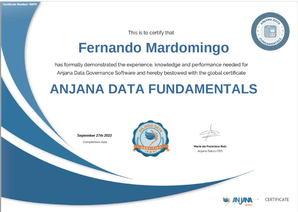 Anjana Data Fundamentals Anjana Data Fundamentals