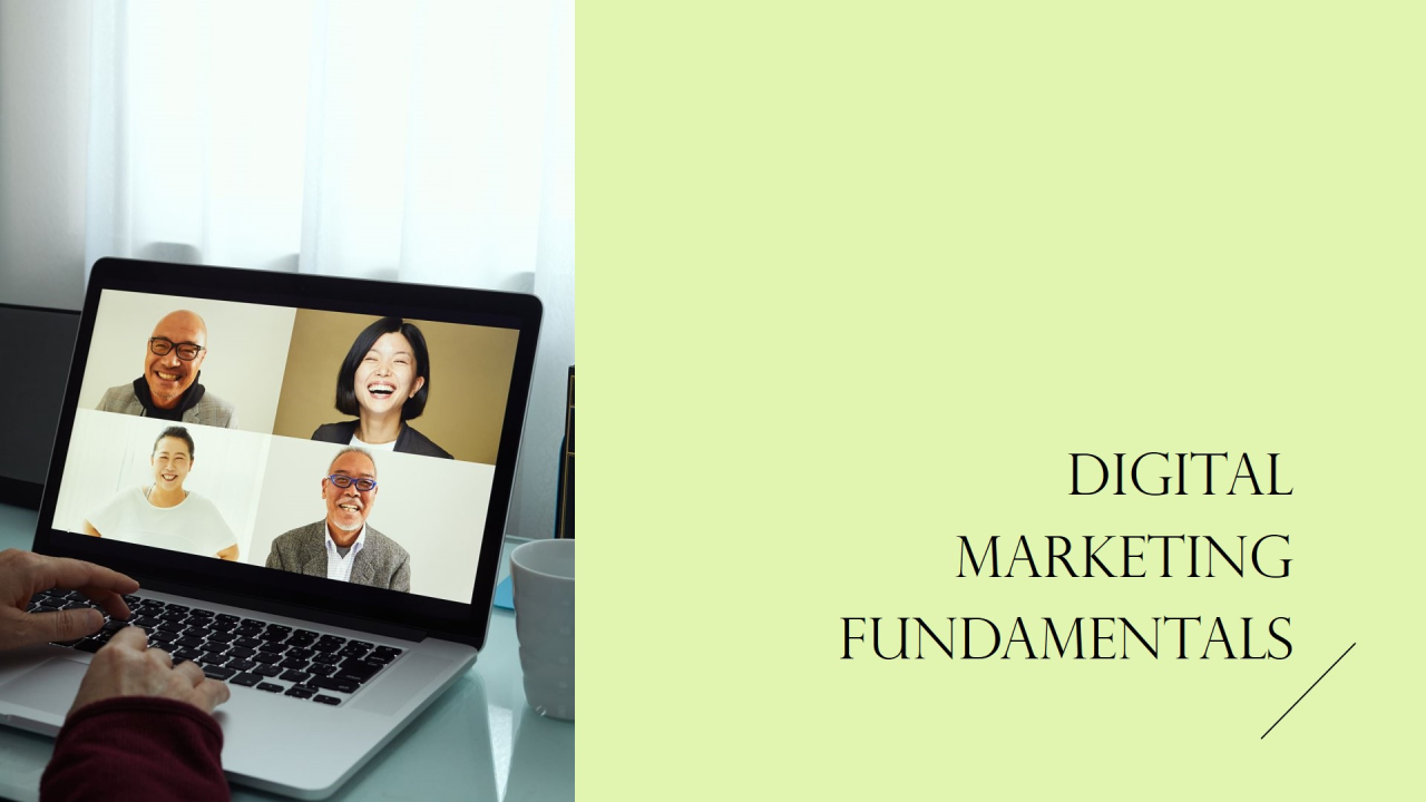 Navigating the Digital Marketing Landscape: A Guide to Fundamentals Navigating the Digital Marketing Landscape: A Guide to Fundamentals