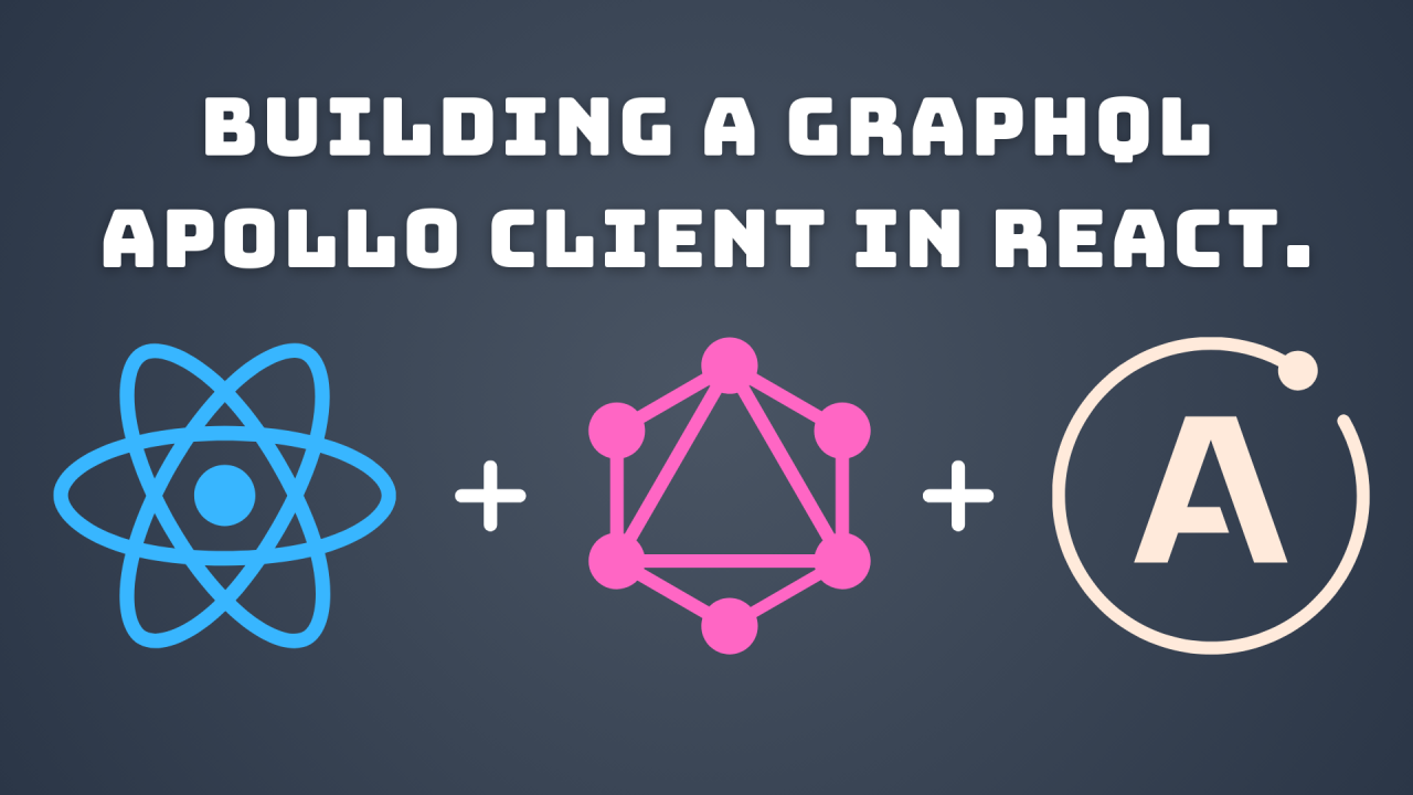 Building a GraphQL React app using Apollo Client. Building a GraphQL React app using Apollo Client.