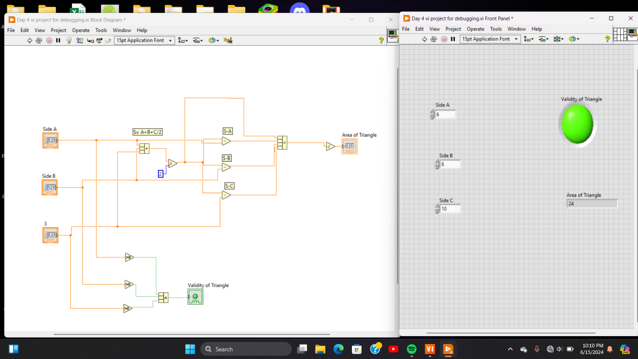 Exploring LabView Day 5- Steps to Troubleshoot, Debug, and error ... Exploring LabView Day 5- Steps to Troubleshoot, Debug, and error ...