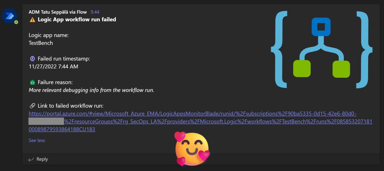 Linking to failed workflow runs in consumption-based Logic Apps error ... Linking to failed workflow runs in consumption-based Logic Apps error ...