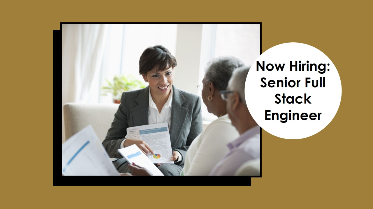 Urgent Hiring: Senior Full Stack Engineer Urgent Hiring: Senior Full Stack Engineer