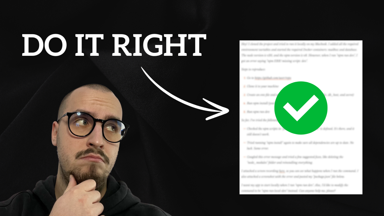 Developers Don’t Know How to Ask For Help Developers Don’t Know How to Ask For Help