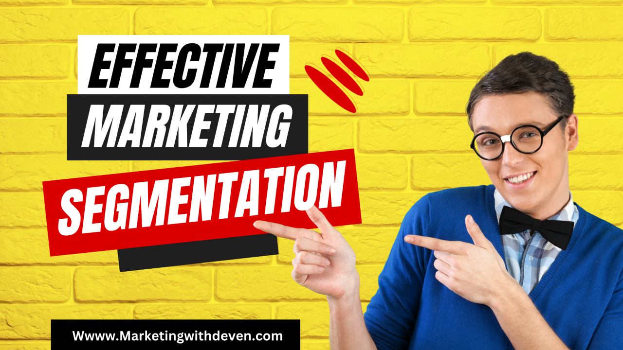 Effective Marketing Segmentation: A Comprehensive Guide to Dividing ... Effective Marketing Segmentation: A Comprehensive Guide to Dividing ...