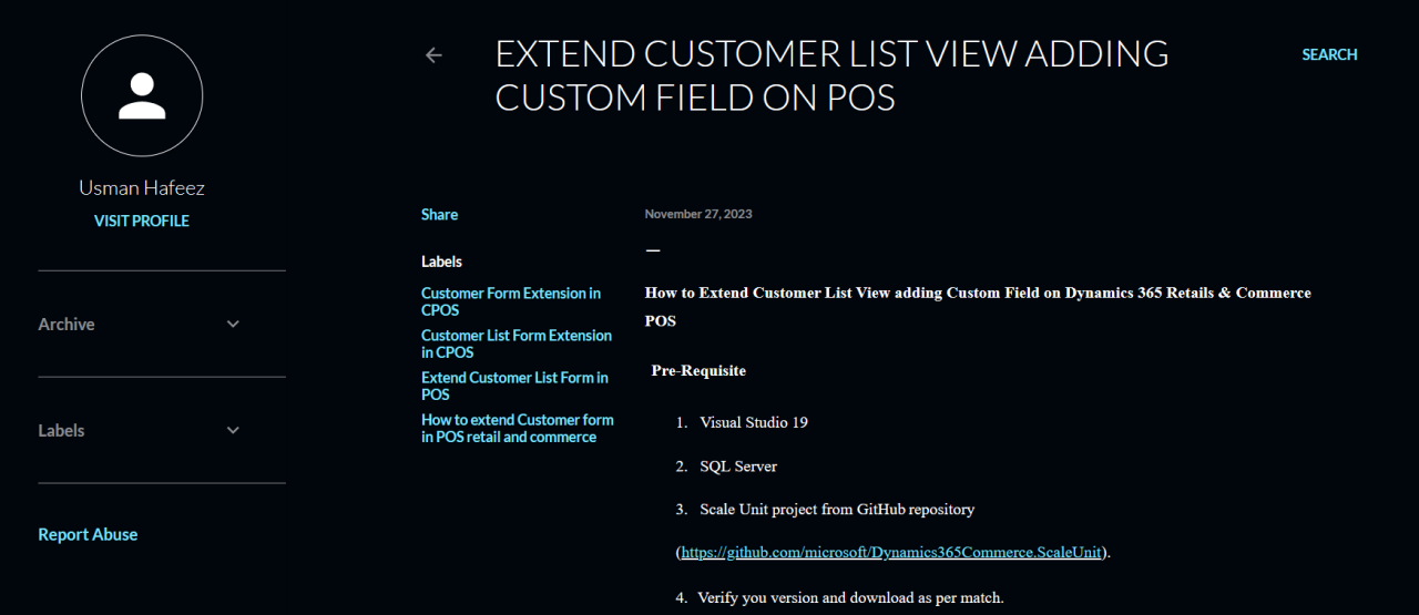How to Extend Customer List Form adding Custom Field on Dynamics 365 ... How to Extend Customer List Form adding Custom Field on Dynamics 365 ...