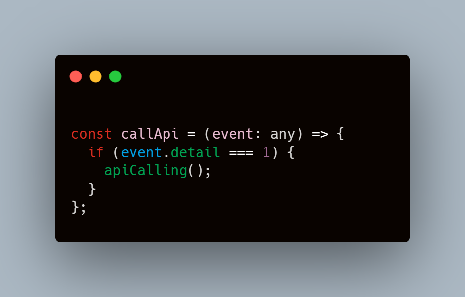 🚀 Preventing multiple API calls with JavaScript! 🚀 Preventing multiple API calls with JavaScript!