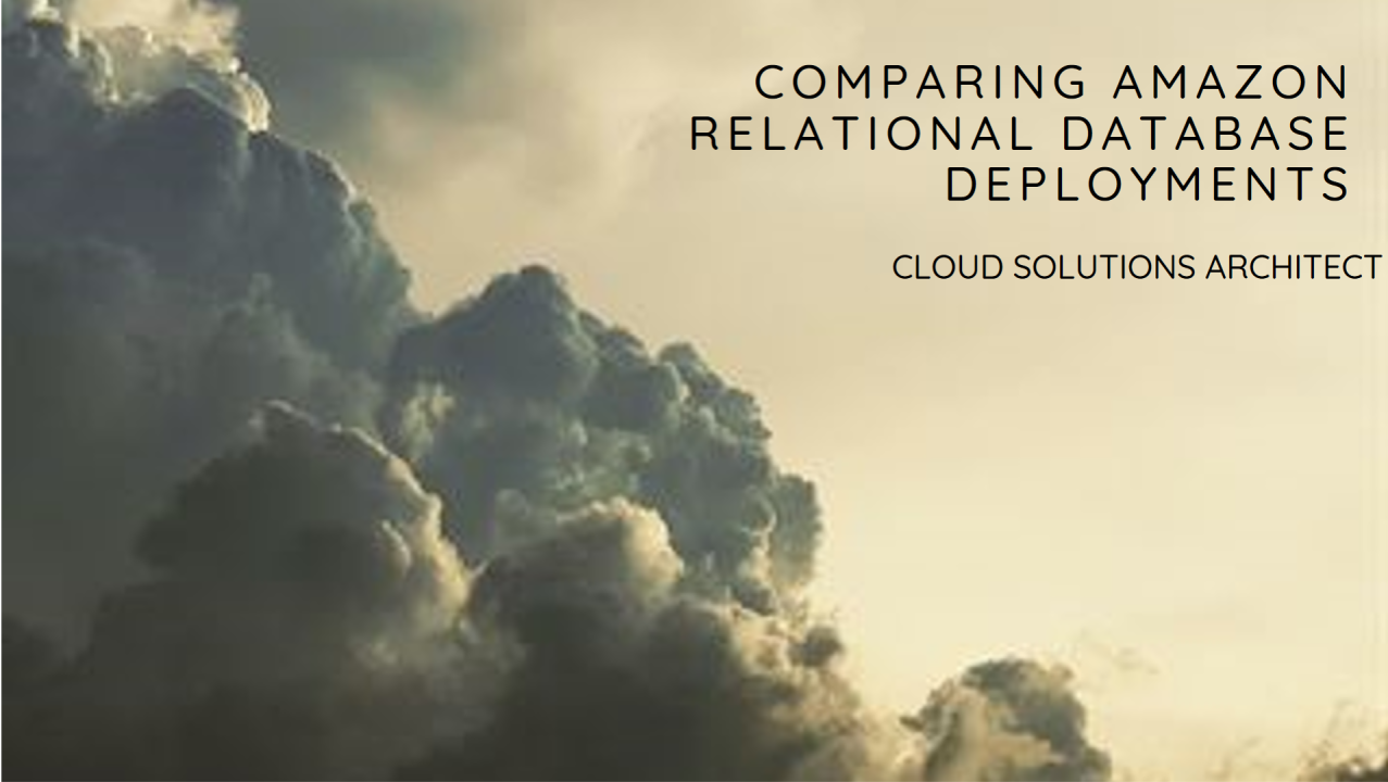 Amazon Relational Database Service (RDS): Amazon Relational Database Service (RDS):