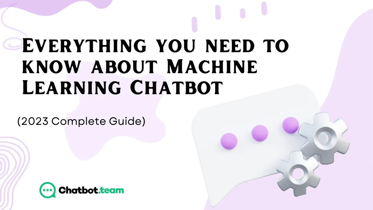 Everything You Need To Know About Machine Learning Chatbot In 2023 Everything You Need To Know About Machine Learning Chatbot In 2023