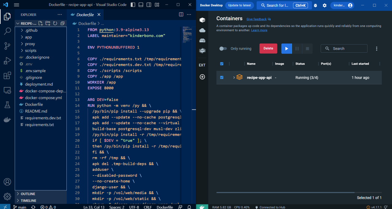 Completed! Build a Backend REST API with Python & Django - Advanced Completed! Build a Backend REST API with Python & Django - Advanced