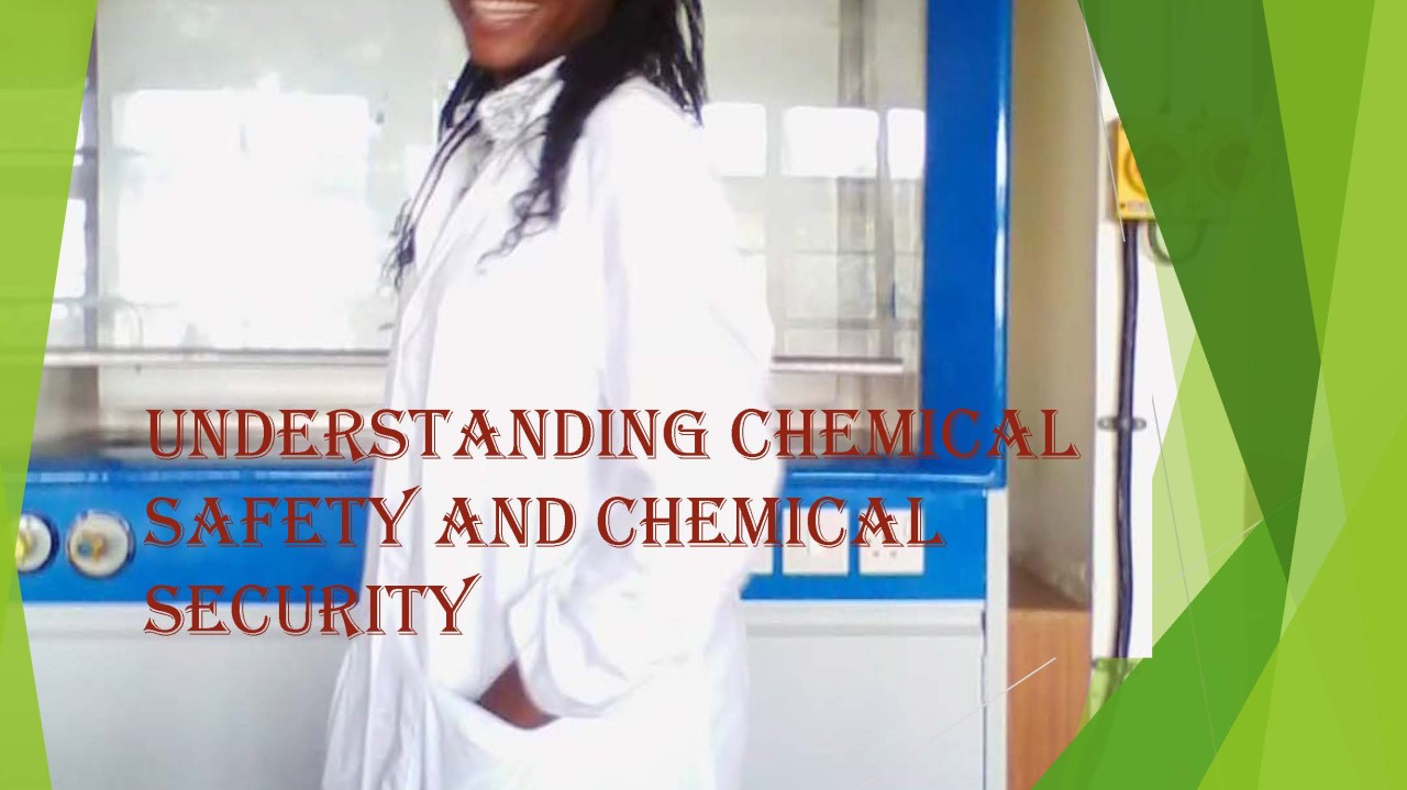 Understanding Chemical Safety and Chemical Security Understanding Chemical Safety and Chemical Security