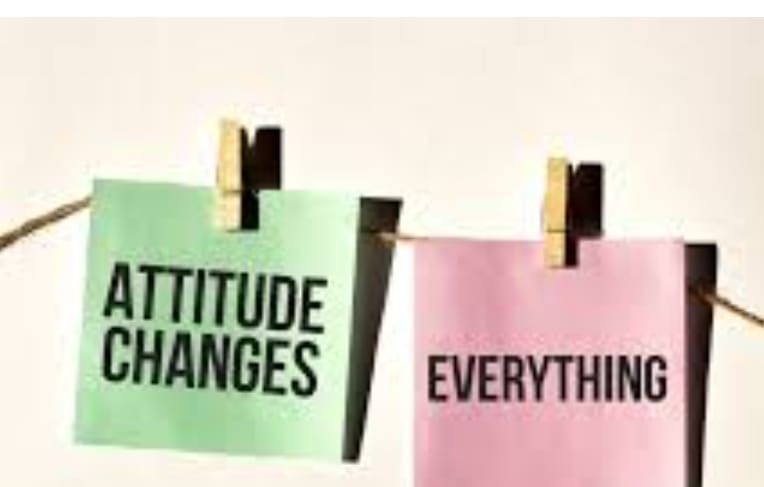 Attitude changes everything Attitude changes everything