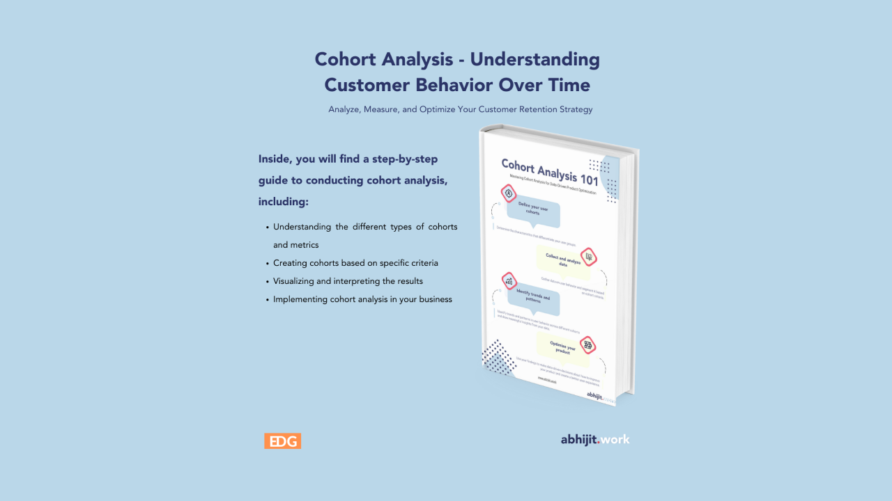 Cohort Analysis - Understanding Customer Behaviour Over Time Cohort Analysis - Understanding Customer Behaviour Over Time