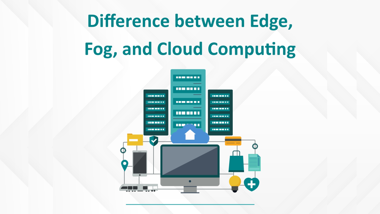 Difference between Edge, Fog, and Cloud Computing Difference between Edge, Fog, and Cloud Computing