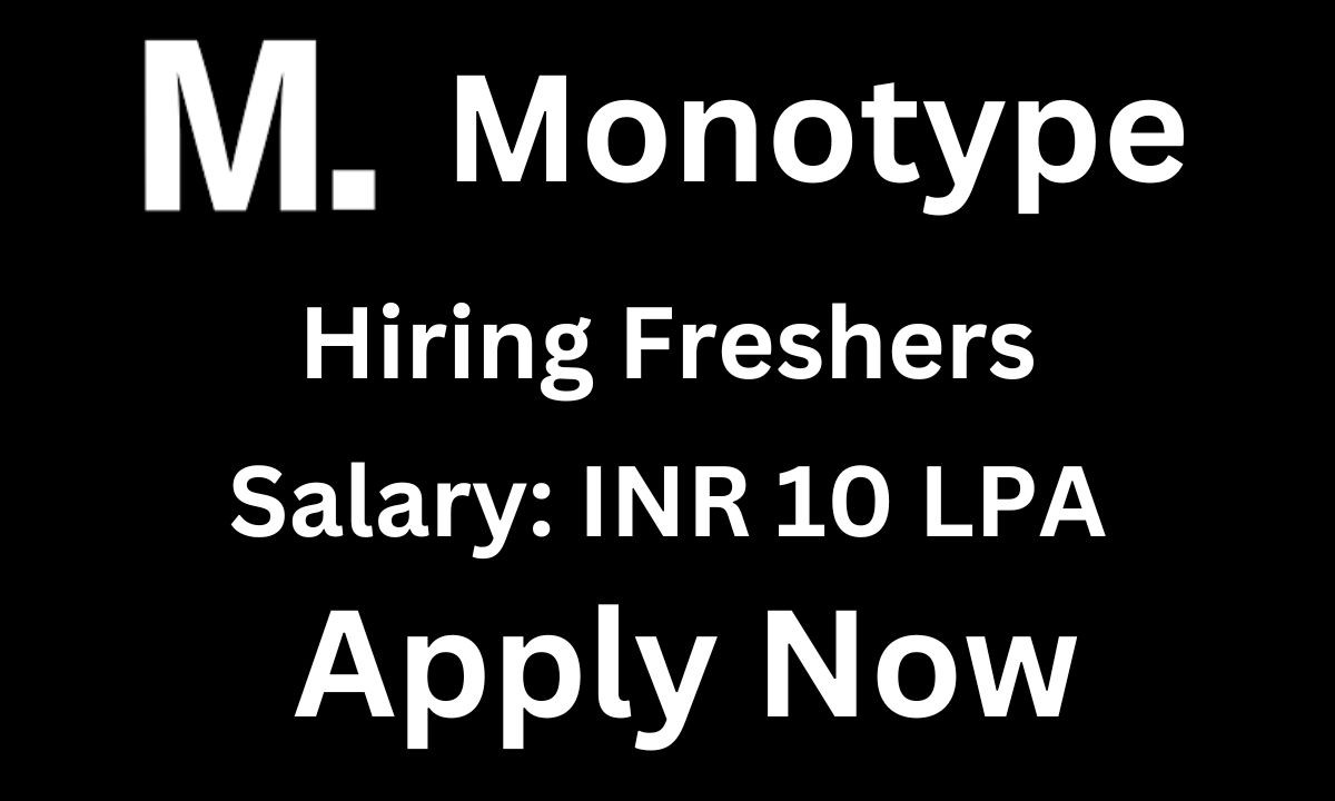 Monotype Hiring Software Engineer Trainee Monotype Hiring Software Engineer Trainee