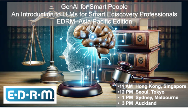 Webinar: GenAI for Smart People--AsiaPac Edition Webinar: GenAI for Smart People--AsiaPac Edition