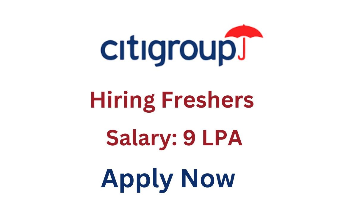 Citigroup Hiring Java Developer Citigroup Hiring Java Developer
