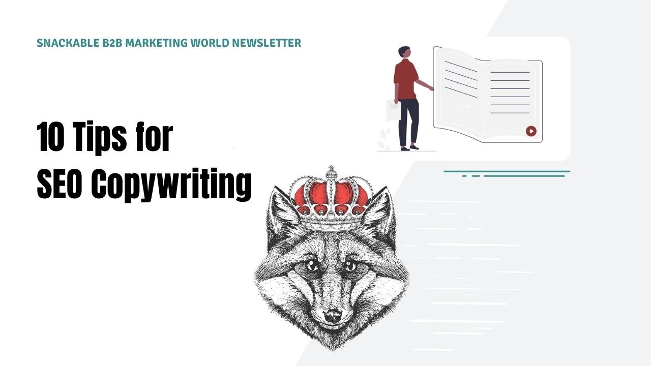10 Tips for SEO Copywriting 10 Tips for SEO Copywriting
