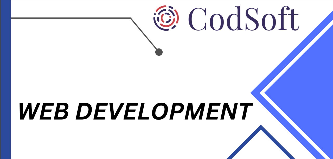 CodSoft Internship Experience CodSoft Internship Experience