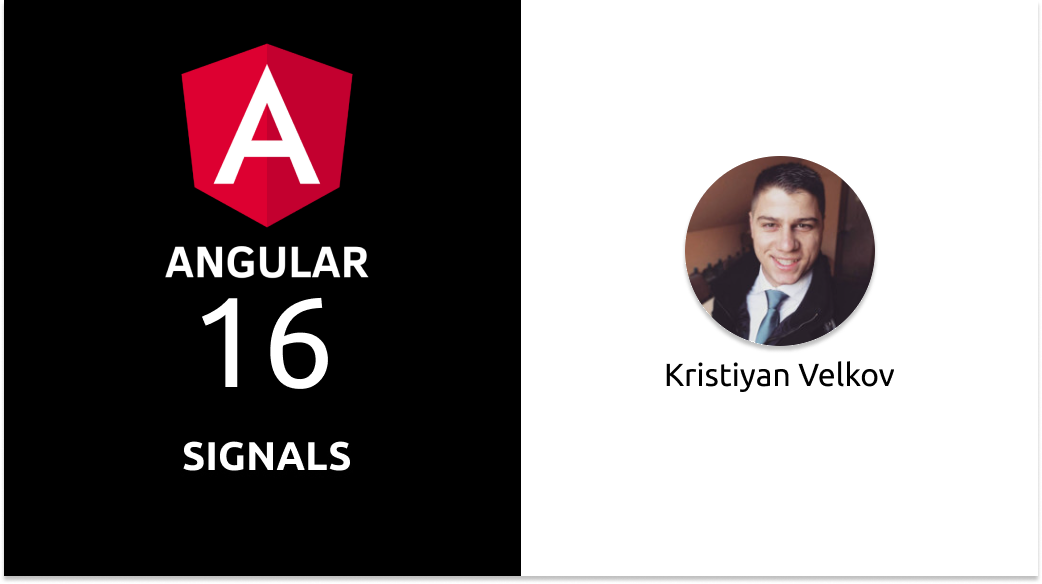 ANGULAR 16 - SIGNALS ANGULAR 16 - SIGNALS