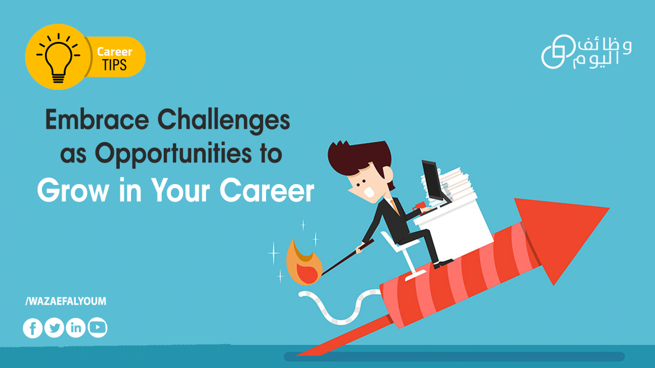 Embrace Challenges as Opportunities to Grow in Your Career Embrace Challenges as Opportunities to Grow in Your Career