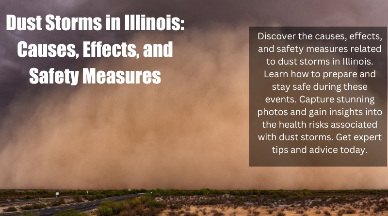 Dust Storms in Illinois: Causes, Effects, and Safety Measures Dust Storms in Illinois: Causes, Effects, and Safety Measures