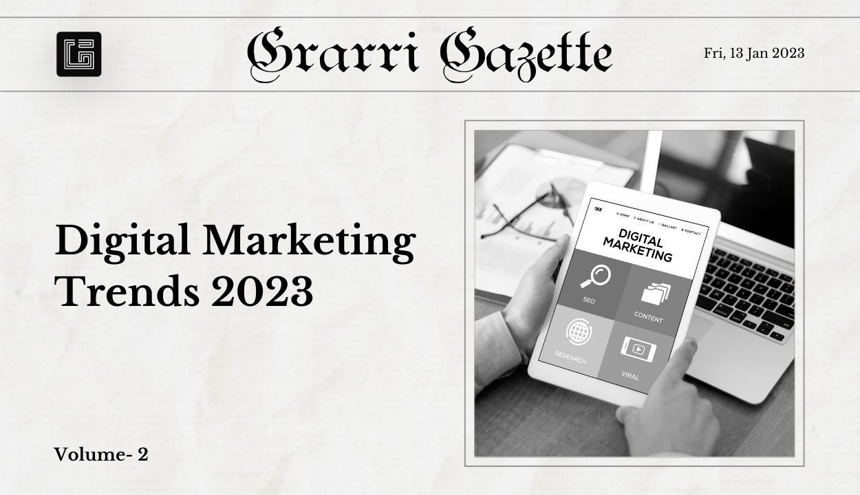Digital Marketing Trends 2023 Digital Marketing Trends 2023