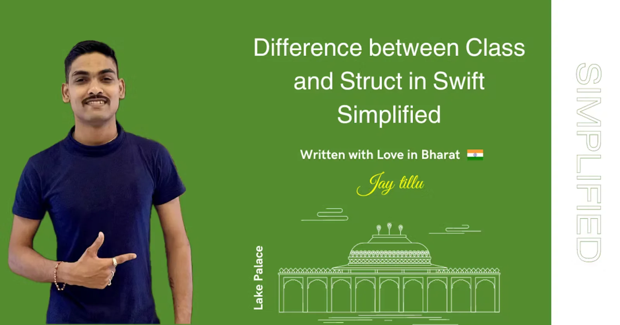 Difference between Class and Struct in Swift - Simplified Difference between Class and Struct in Swift - Simplified