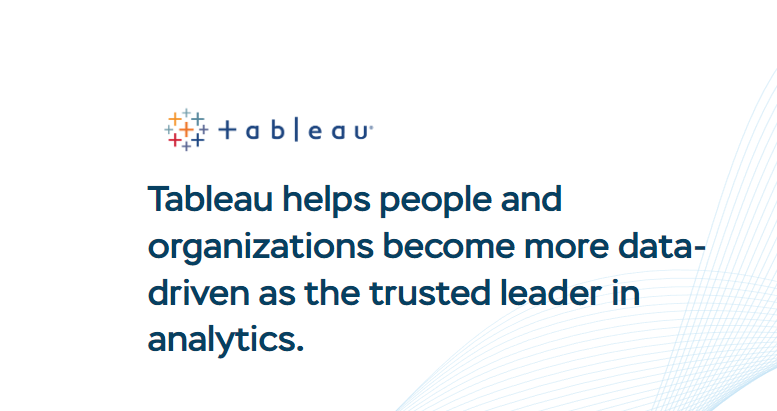 Unlocking the Power of Data: How Tableau is Revolutionizing Business ... Unlocking the Power of Data: How Tableau is Revolutionizing Business ...
