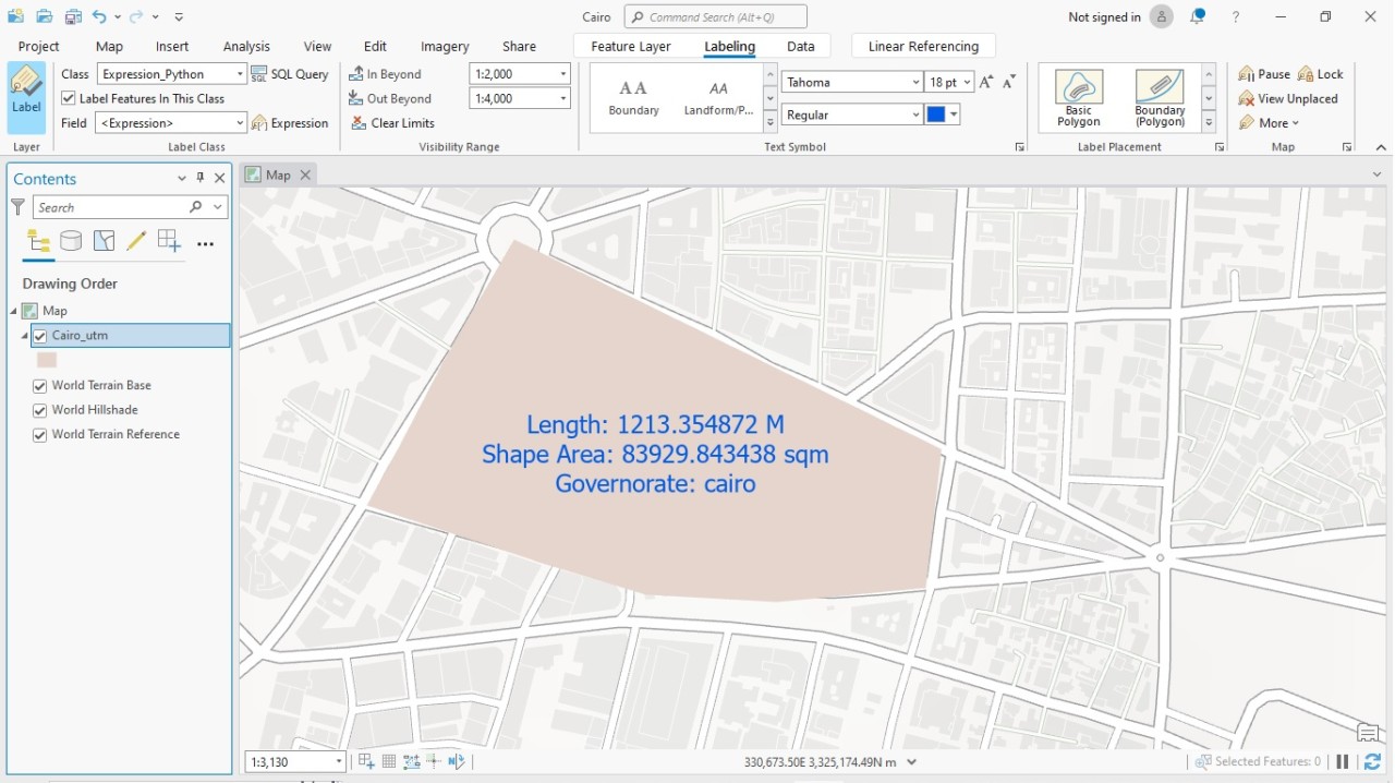Labeling Layer in ArcGIS Pro or ArcMap (2). Write label Expression. Labeling Layer in ArcGIS Pro or ArcMap (2). Write label Expression.