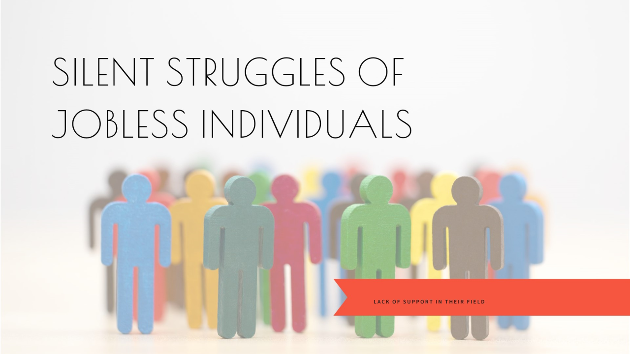 The Silent Struggle: Navigating Unemployment Alone in a Void of Support The Silent Struggle: Navigating Unemployment Alone in a Void of Support