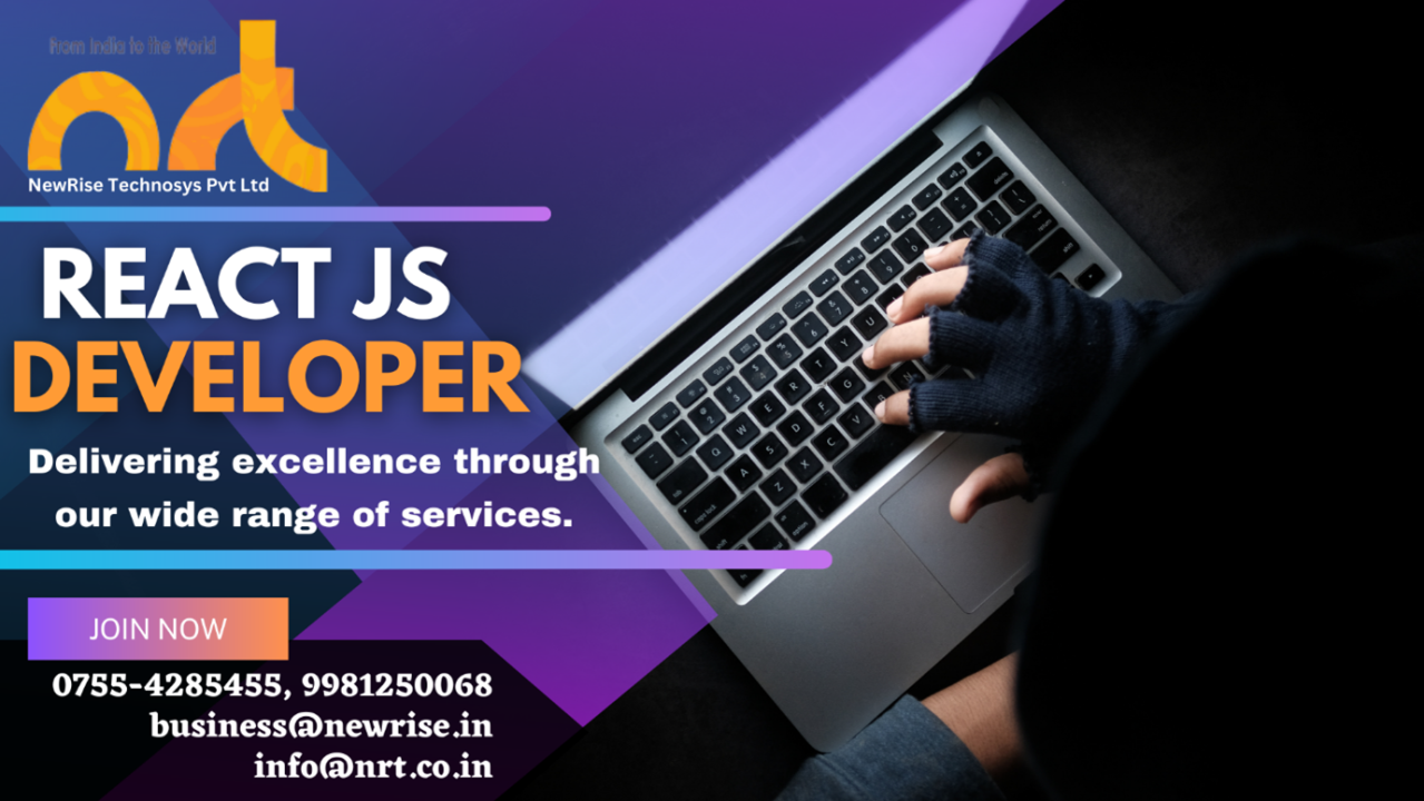 “Empowering Industries with Newrise Technosys' React.js Developer Services” “Empowering Industries with Newrise Technosys' React.js Developer Services”
