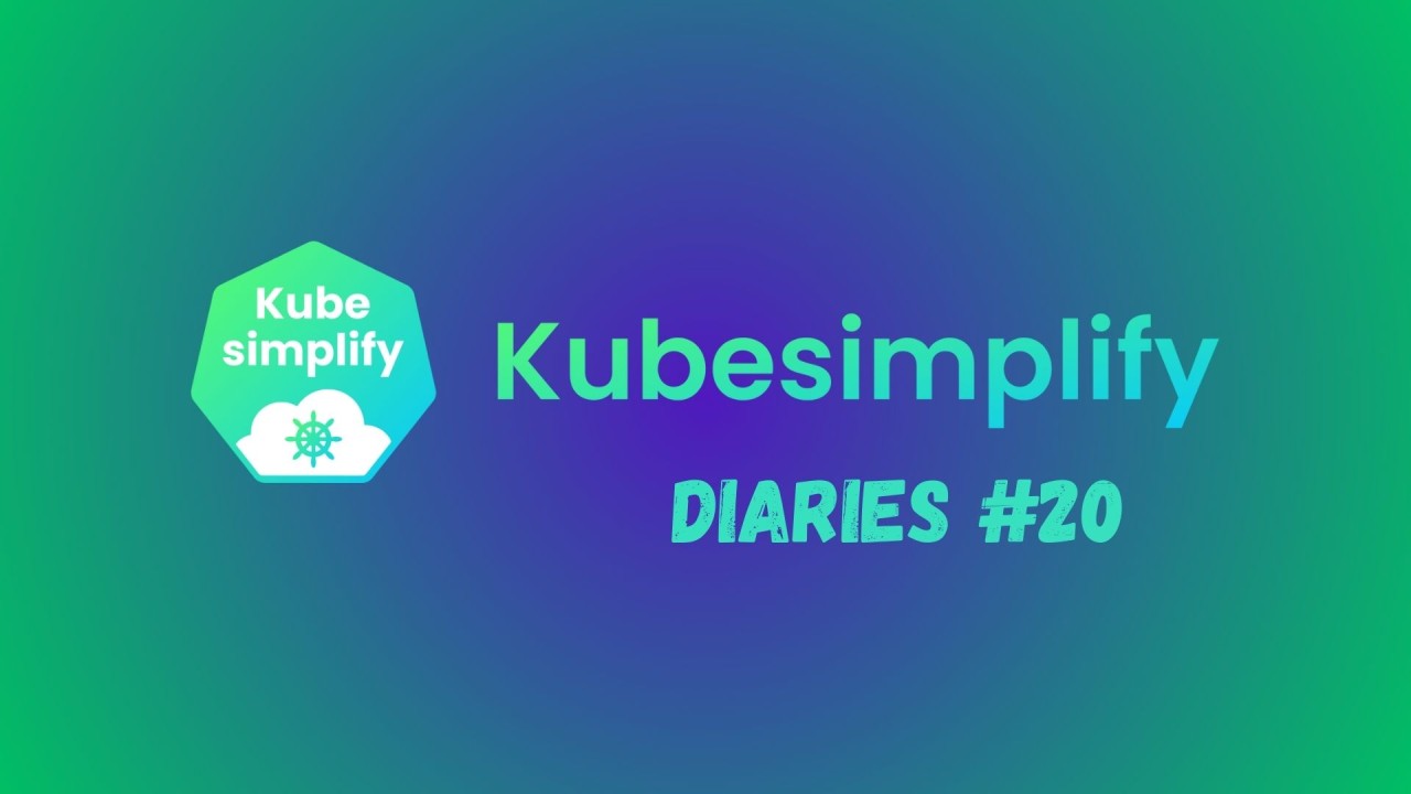 Aditya Tripathi on LinkedIn: Kubesimplify Diaries #20 Aditya Tripathi on LinkedIn: Kubesimplify Diaries #20
