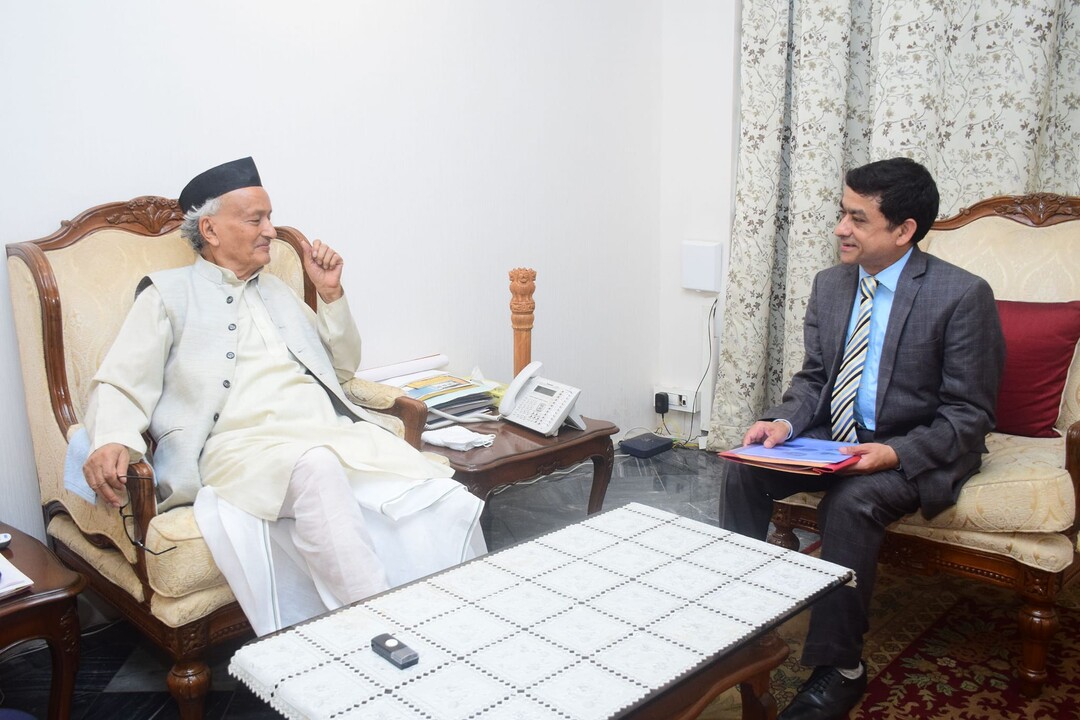 Meeting Honourable Governor of Maharashtra Shri Bhagat Singh Koshiyari Meeting Honourable Governor of Maharashtra Shri Bhagat Singh Koshiyari