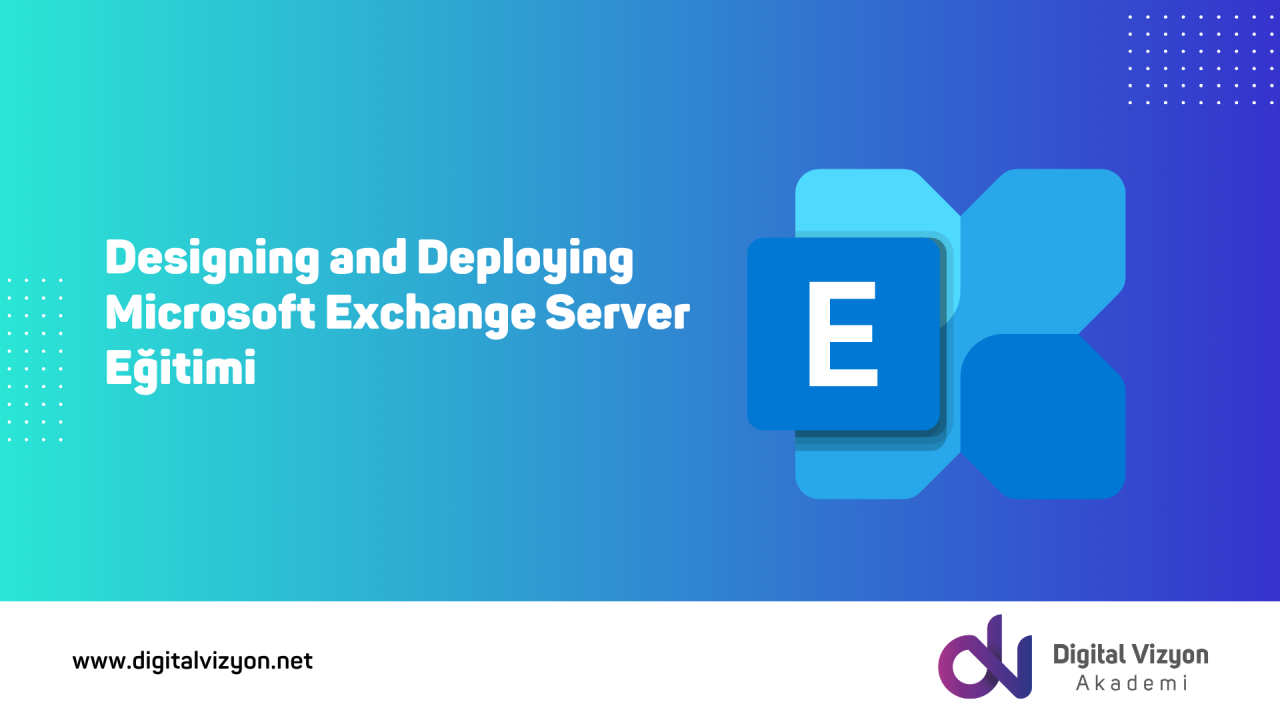 Designing and Deploying Microsoft Exchange Server Eğitimi Designing and Deploying Microsoft Exchange Server Eğitimi
