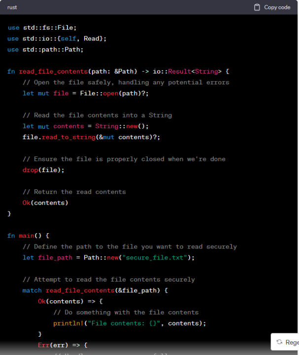Writing Secure Rust Code: Best Practices for Safety Writing Secure Rust Code: Best Practices for Safety
